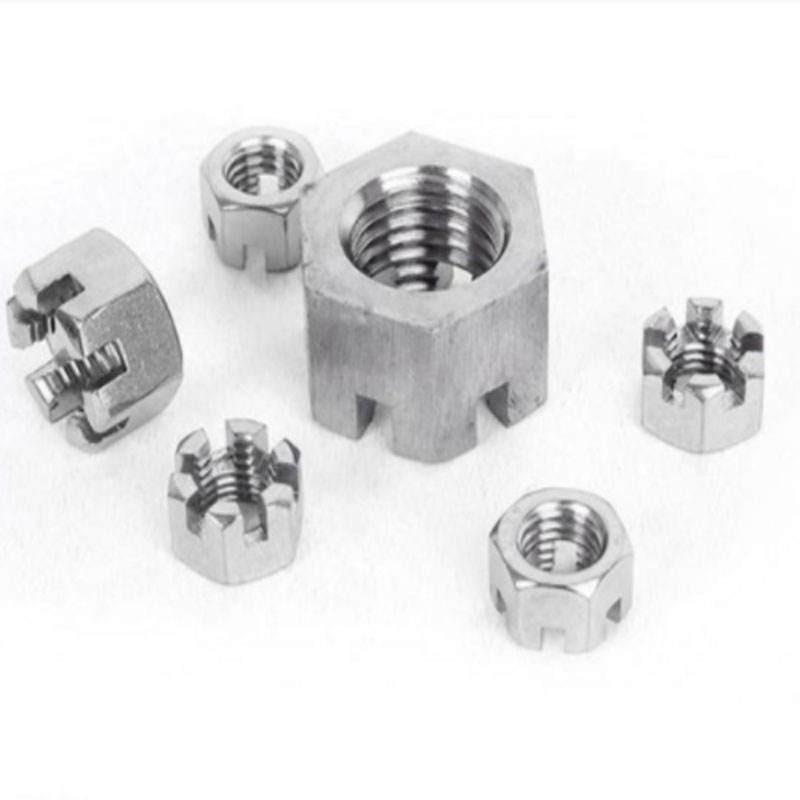 Buy Stainless Steel Hexagonal Slotted Nut from Handan Chang Lan ...