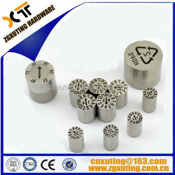 Buy Steel Date Inserts Date Stamp For Injection Mold Date Mark Pin from ...