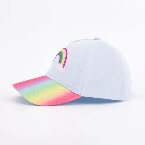 Buy Street Style Custom Embroidery Colorful Logo 6 Panels Curved Brim ...
