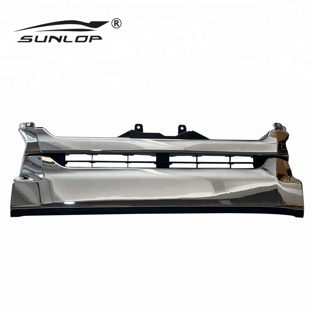 Buy Sunlop Hiace Parts #000752 Front Grille Chrome Wide Body Hiroof For Hiace 200 Commuter ...