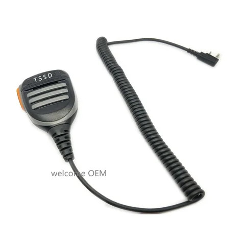 Buy Tssd Waterproof Ptt Shoulder Jack Speaker Light Weight Portable ...