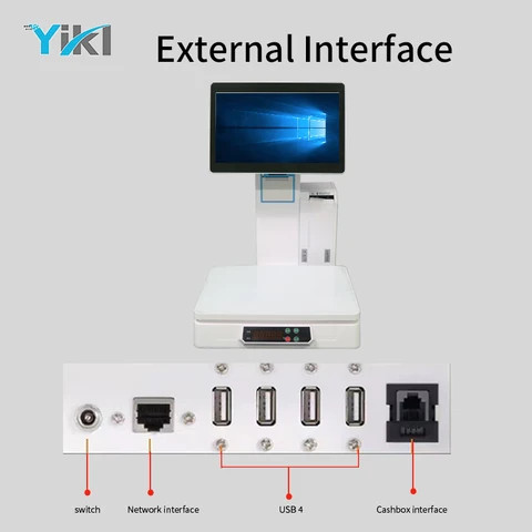 Buy Weight Integrated Scale Combines Barcode Machine And 58 Printer ...