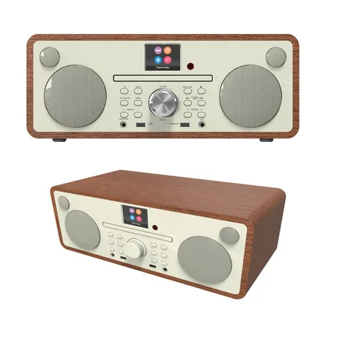 Buy Wood Cd Player 2.1ch Display Dab Bt Cd Player All-in-one Home Music ...