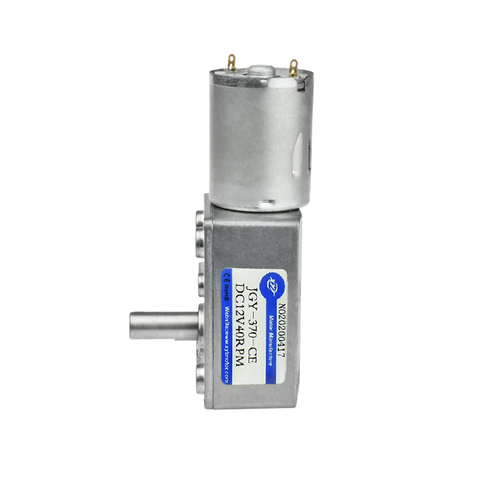 Buy Xyt Jgy-370 Dc6v/9v/12v/dc24v Brush Dc Motor Worm Gearbox Engine ...