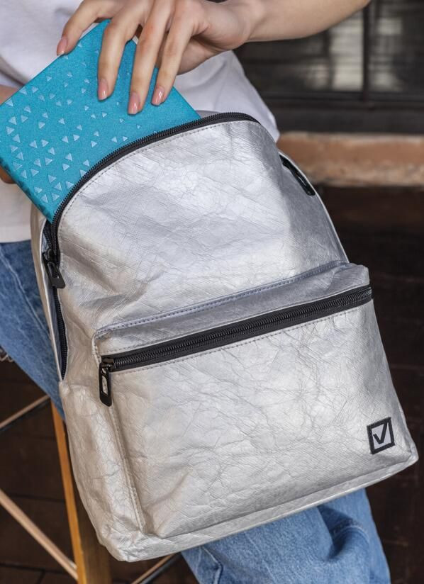 Buy Tyvek Backpack,sustainable Eco Bag,leather Backpack from Leto New ...