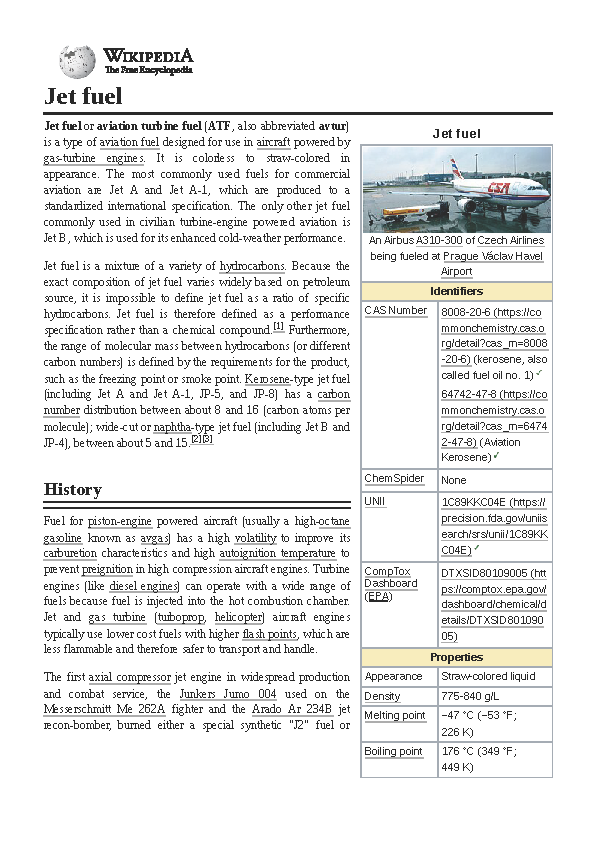 Buy Aviation Jet Fuel Grade A1 from Telematique Limited, United Kingdom ...