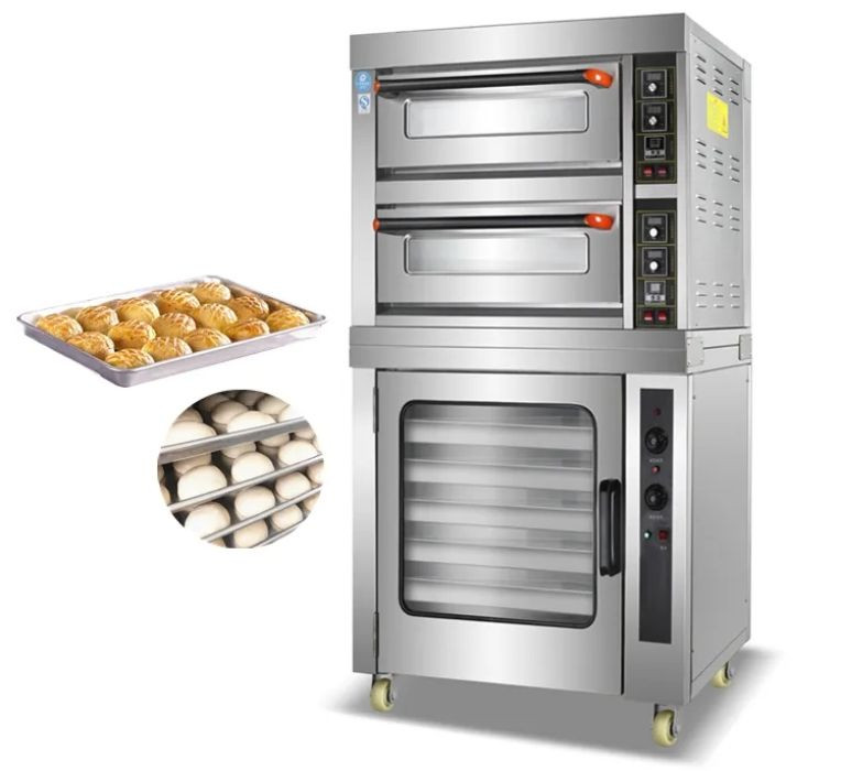 Buy Commercial Combi Bake 2 Deck Oven With Proofer Baking Machine from ...