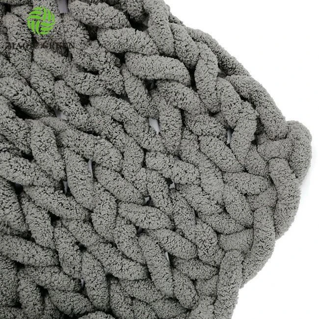 Buy 0.1s 2-2.5cm Polyester Chunky Micro Chenille Hat Cushion Rug Plaid ...