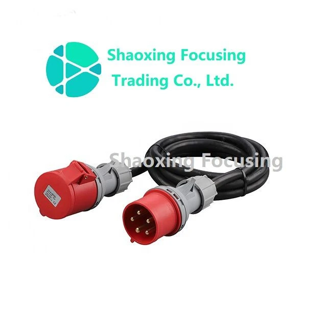 Buy 415v 32a 5 Pin Industrial Extension Cord With Ip44 Plug & Socket ...