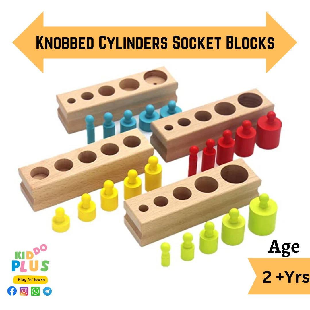 Buy Knobbed Cylinder from KiddoPlus, India | Tradewheel.com