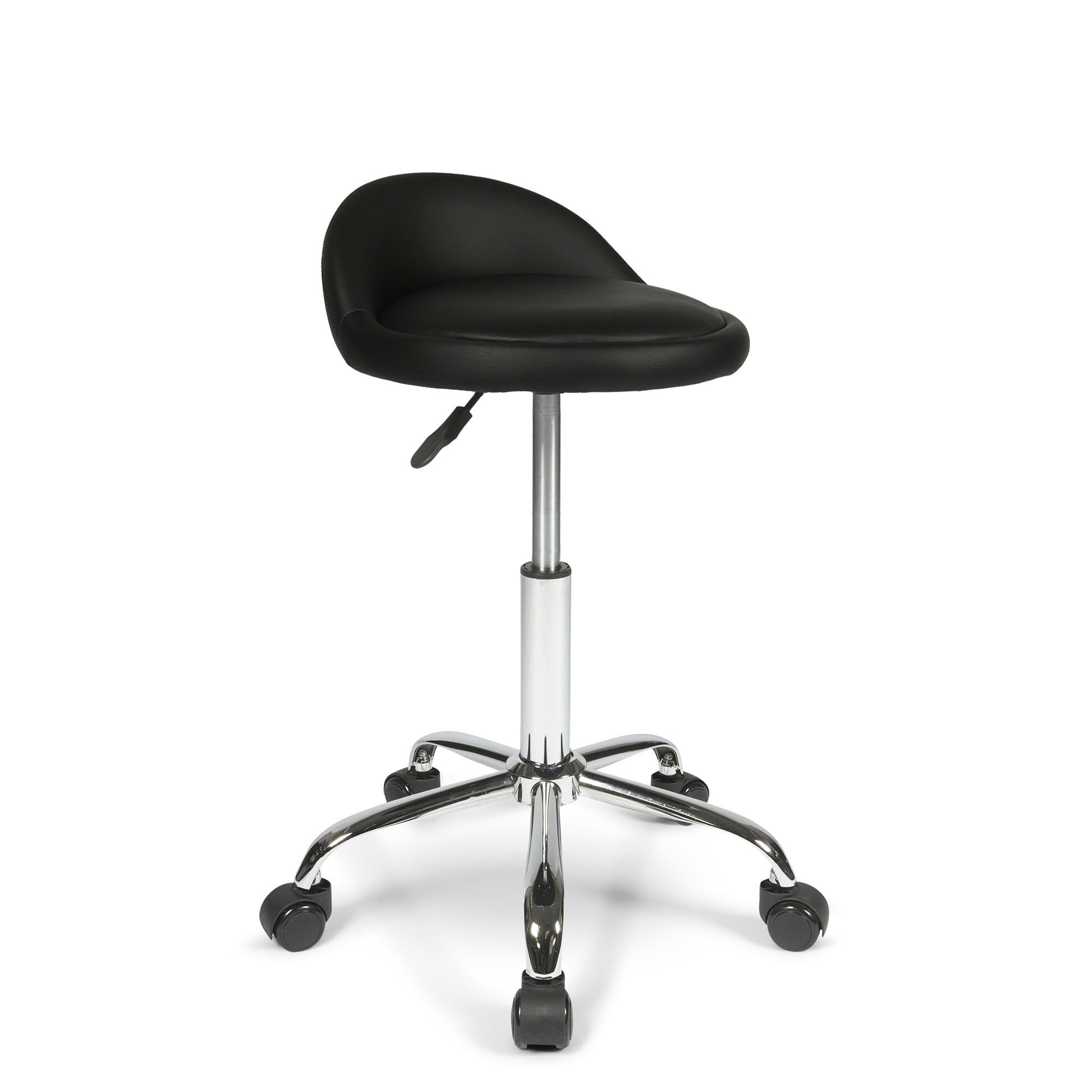 Buy Dunimed Work Stool With Wheels And Backrest from Duin Global ...