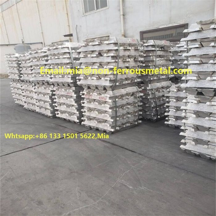 Buy Factory Stock Remelting Aluminum Ingot 99.7% Aluminium Alloy Ingot ...