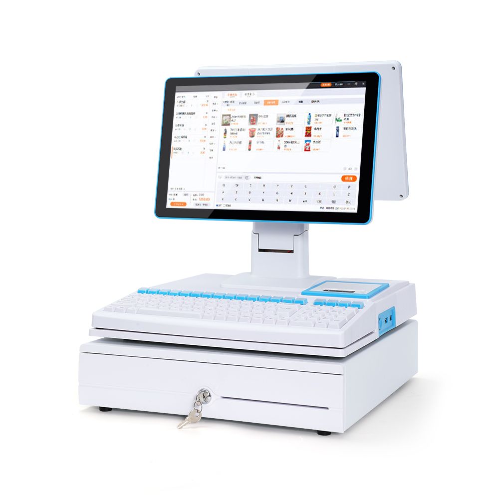 Buy Windows Dual Screen Touch Cash Register With Cash Drawer For ...