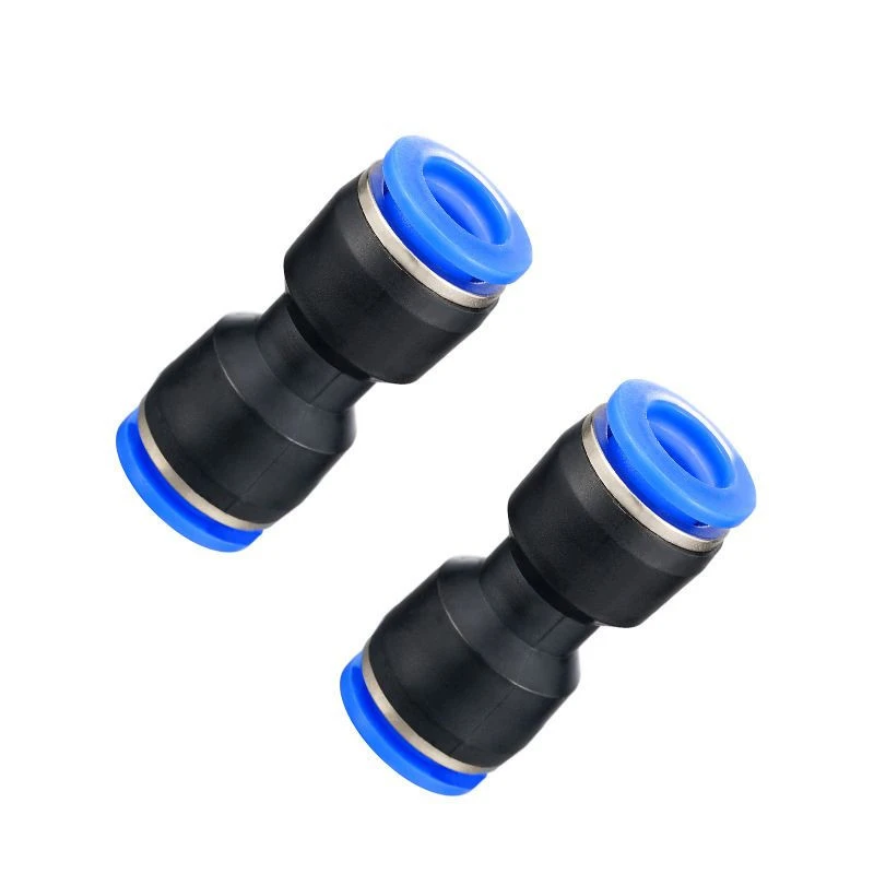 Buy Pu Plastic Straight Through Quick Plug Connector For Pneumatic Gas ...