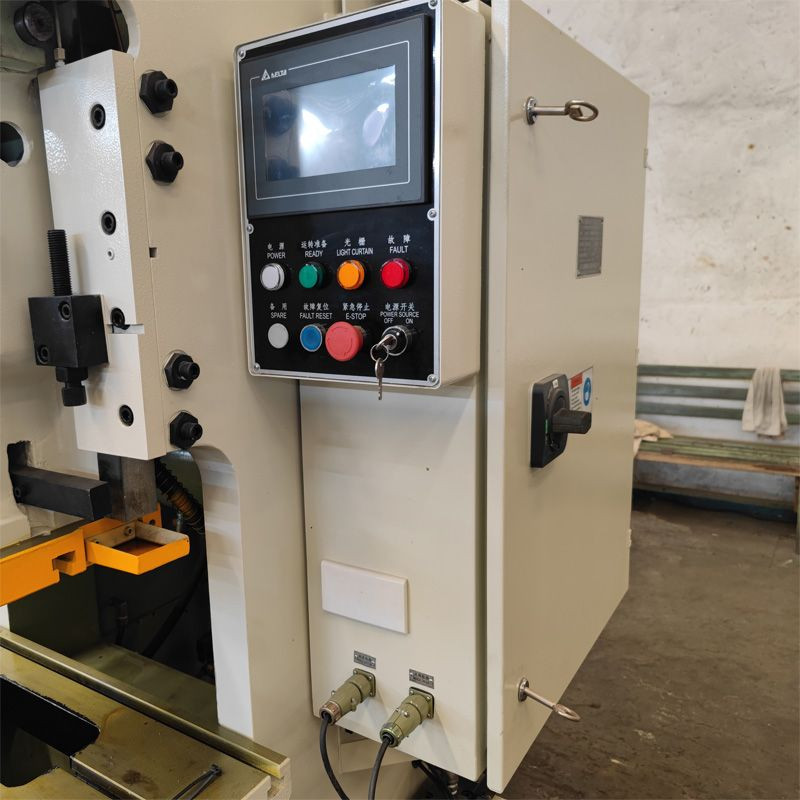 Buy 25 Ton Small Punching Machine With Different Shapes Metal ...