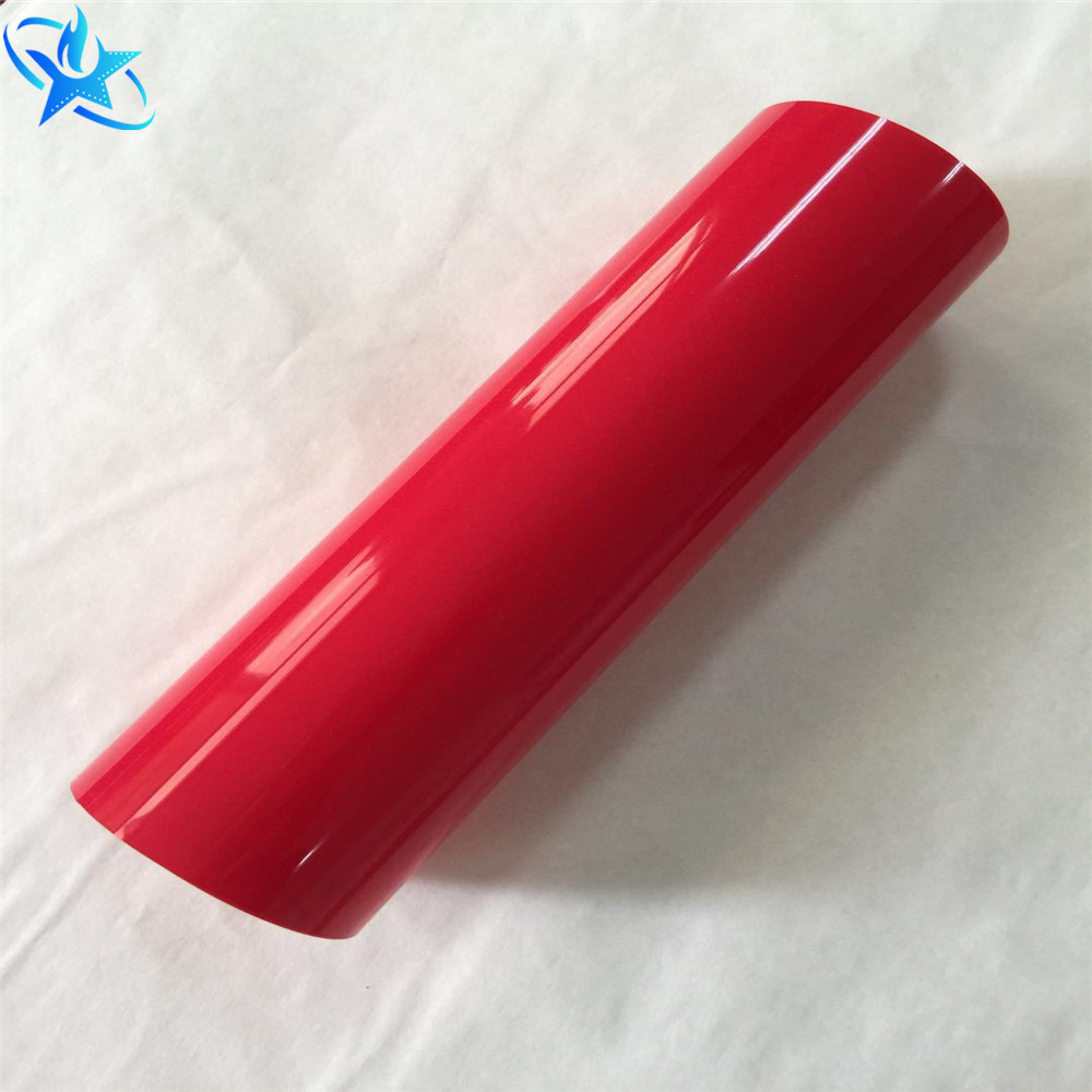Buy 0.50mm 915*1830mm Size Pvc Plastic Sheet Glossy Red Pvc Sheet from ...