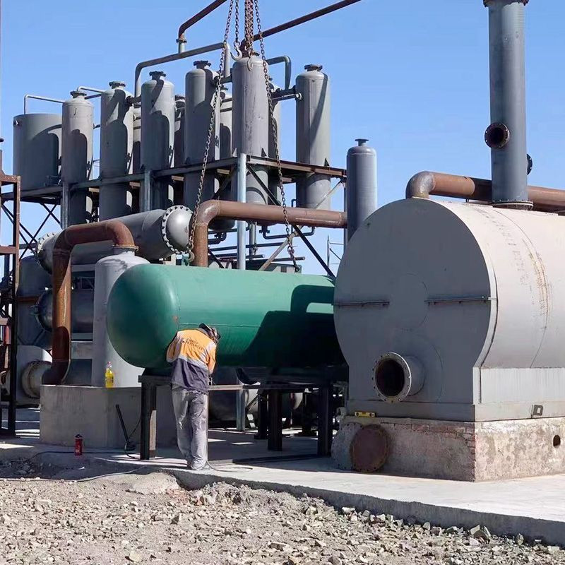 Buy Used Engine Oil Distillation Plant from Shangqiu Sihai Energy ...
