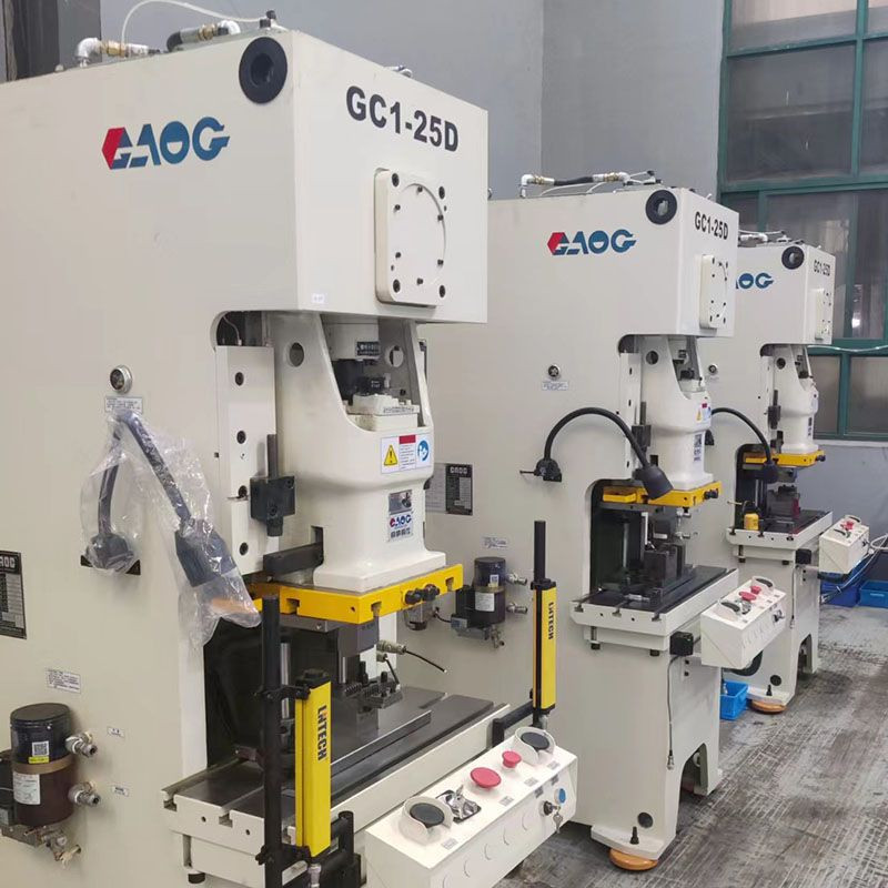 Buy 25 Ton Small Punching Machine With Different Shapes Metal ...