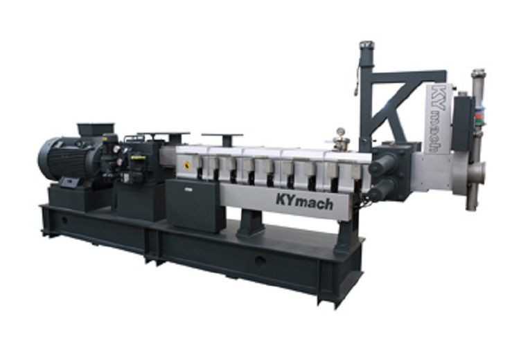 Buy Sk53 Twin Screw Extruder 2023 from Nanjing KY Chemical Machinery Co ...