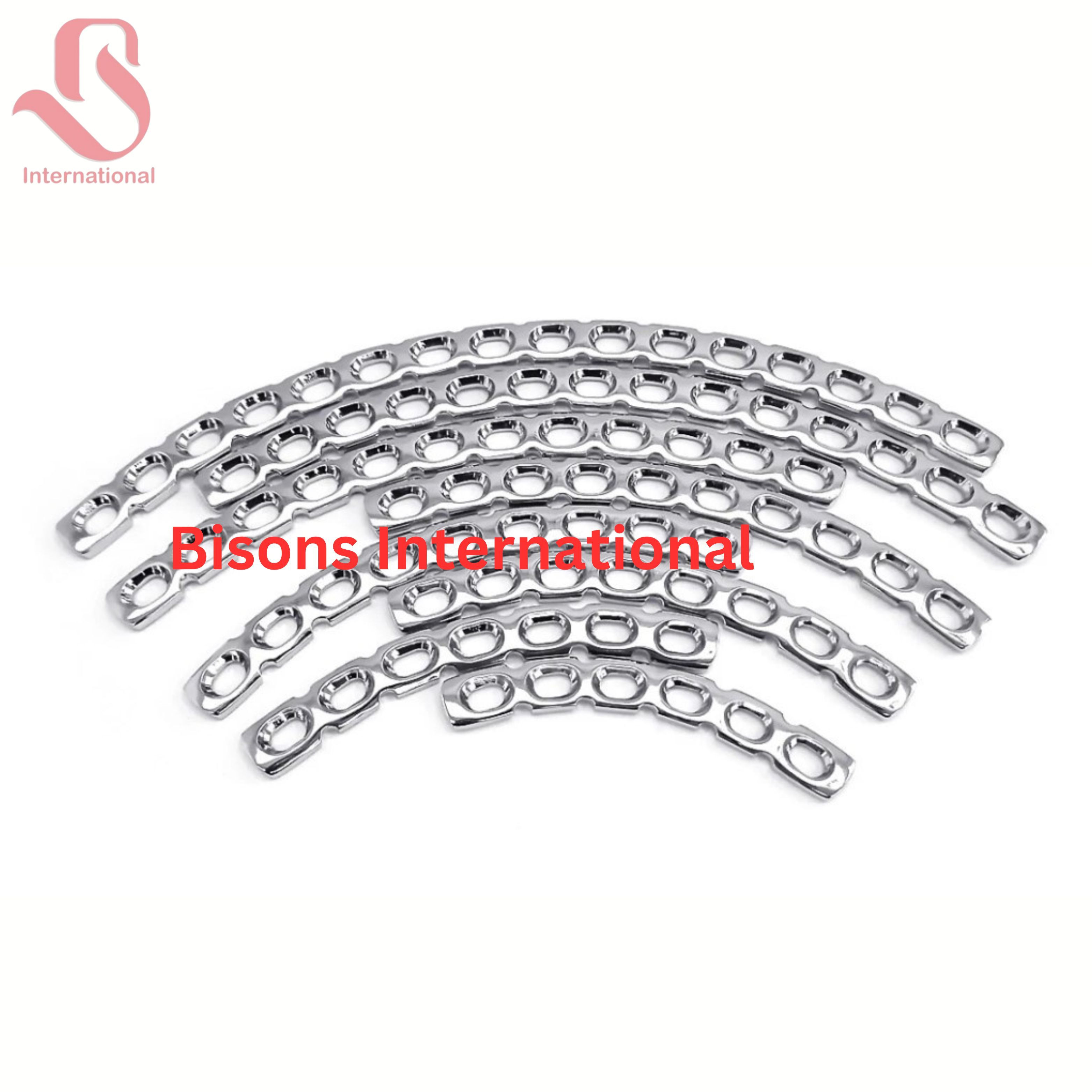 Buy Veterinary Orthopedic Reconstruction Curved Plate 3.5mm Set Of 8 ...