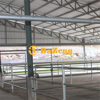 Buy Dazeng Abattoir Slaughter House Lairage Pen/ Holding Pen from ...
