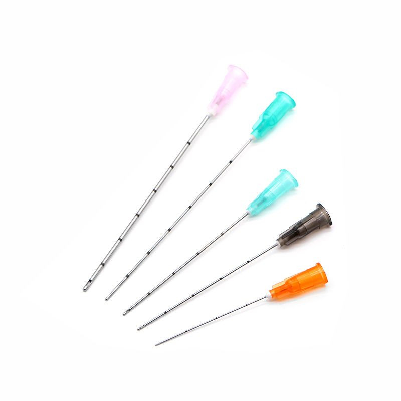 Buy Flexible Sterile Medical Dermal Ha Injector Blunt Cannula 50pcs/box ...