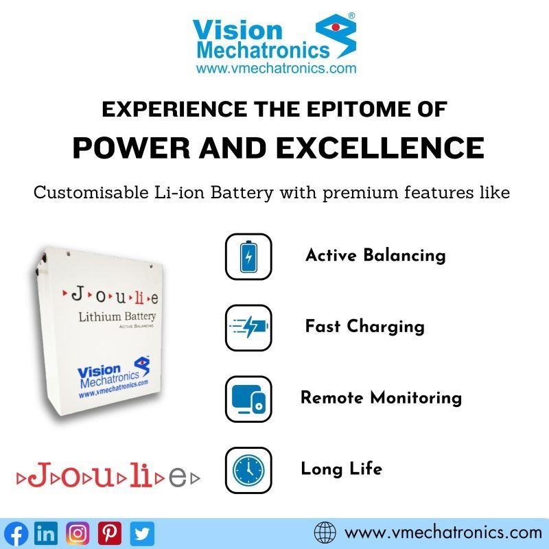 Buy Joulie - Lithium Battery System from Vision Mechatronics Pvt. Ltd ...