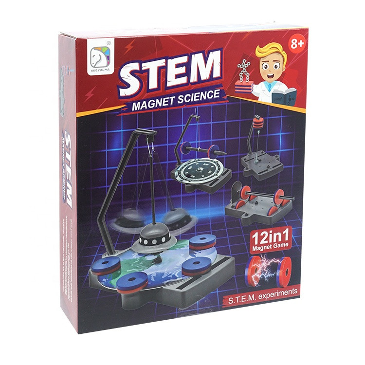 Buy 12 In 1 Kids Labs Anti Gravity Magnetic Levitation Maglev Physics ...