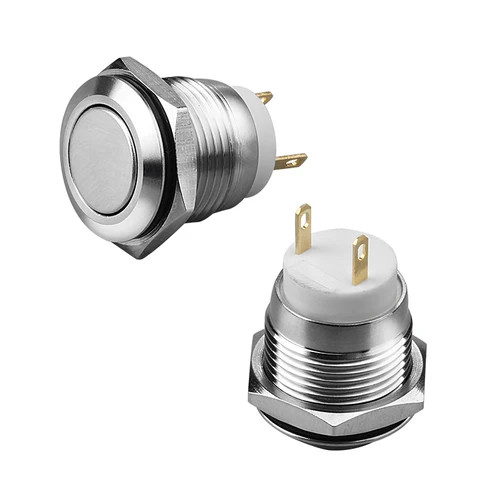 Buy 12v Switch Push Button For Led Strip12mm Mini Micro Led Push Button ...