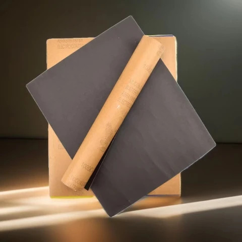 Buy 240 Grit Black Sanding Paper Sheets Waterproof Sand Paper Water ...