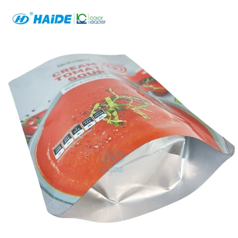 Buy 4 Layers Lamninated Aluminum Foil Barrier Retort Pouch Bottom ...