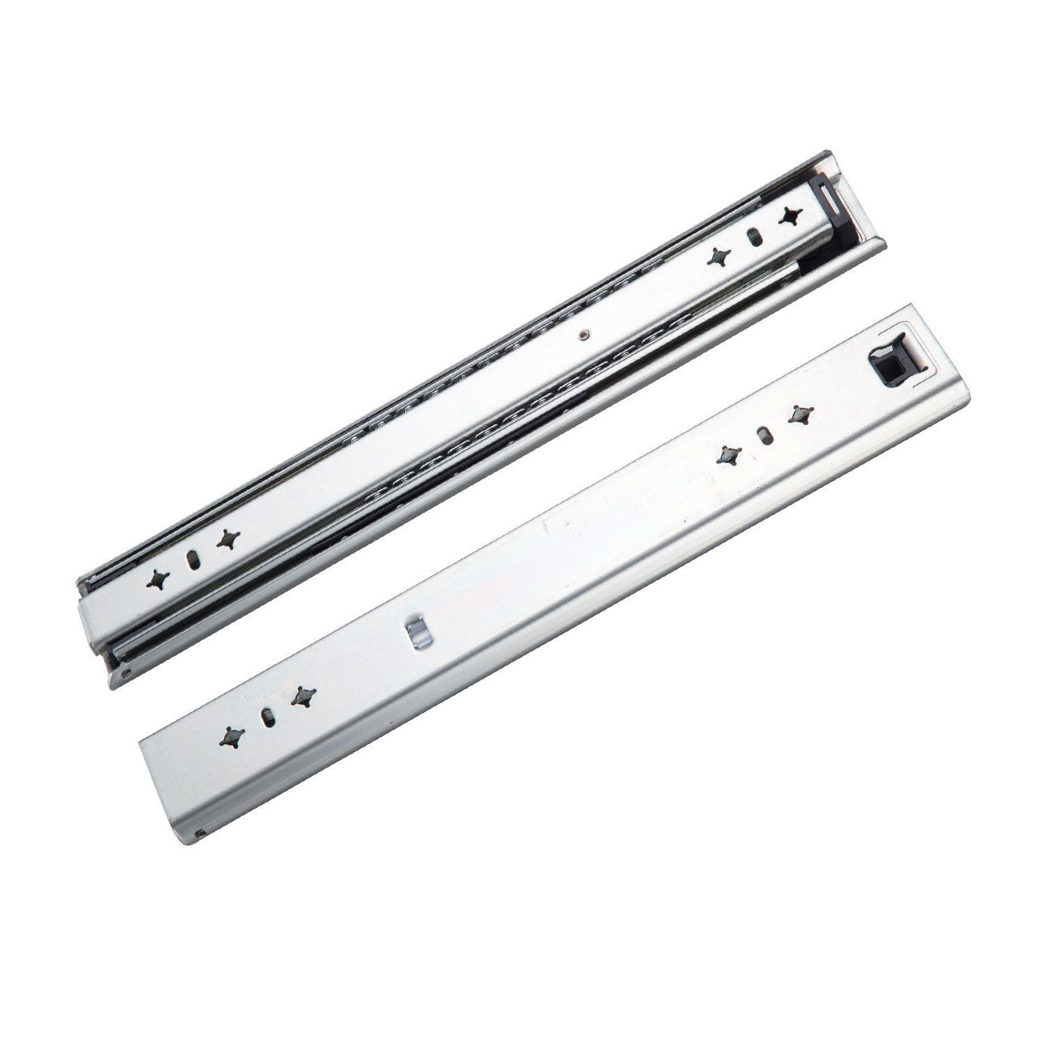 Buy 53mm Heavy Duty Ball Bearing Drawer Slide-450mm Long Full Extension ...