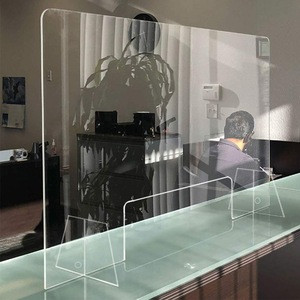 Buy Acrylic Sneeze Guard Plexiglass Countertop Splash Shield For ...