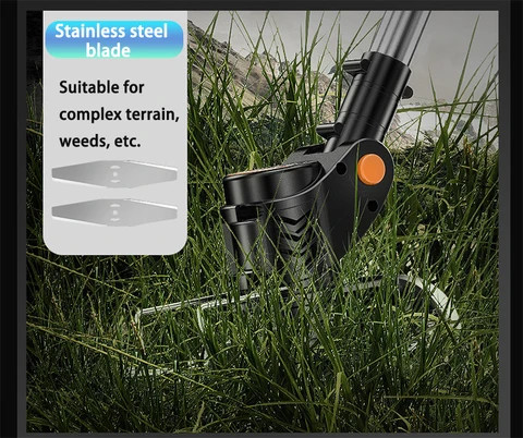 Buy Adjustable Commercial Lawn Mower Manual Grass Cutter Machine Grass ...