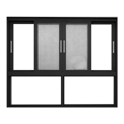 Buy Aluminium Sliding Windows Balcony Slide Glass Window Horizontal ...