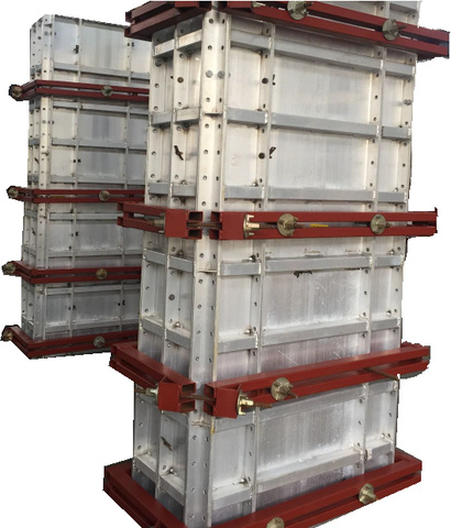 Buy Aluminum Concrete Wall Forming, Shoring And Building Formwork ...