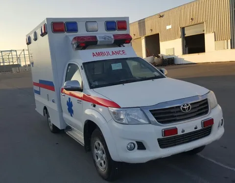 Buy Ambulance For Factory Price Sale Hilux Box Type Ambulance White ...