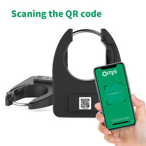 Buy App Scan Unlock Bike Lock Automatic Smart Qr Code Locker For ...