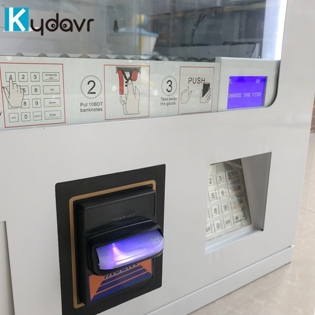 Buy Automated Fresh Mini Mart Food Vending Machine Station Wall Mounted ...