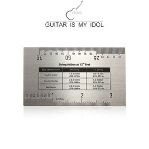 Buy Baroque Sar-10 String Action Ruler For String Instruments Stainless ...