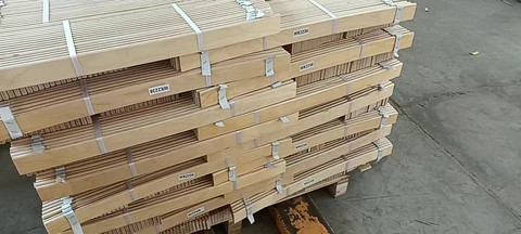 Buy Birch Bed Slats With Glued Face And Straps Wood Curved Bed Slats ...