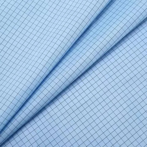 Buy Blue Esd 98% Polyester 2% Carbon Fiber Safety Anti-static Esd Cloth ...