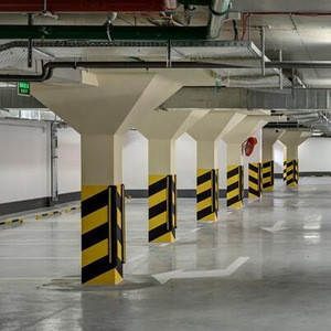 Buy Car Parking Garage Safety Reflective Rubber Wall Corner Guard from ...