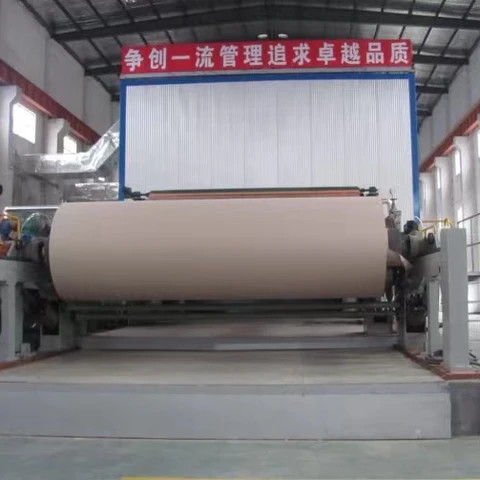 Buy Cardboard Paper & Kraft Paper & Corrugated Paper Making Machine ...