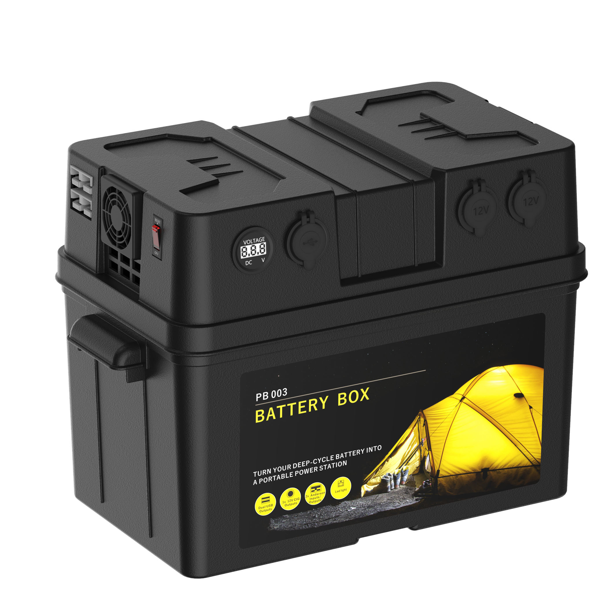 Buy Customised Waterproof Explosion Proof Car Travel 12v Battery Box ...