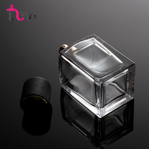 Buy Devi Glass Perfume Bottles 110ml Simple Design Square Mens Parfum ...