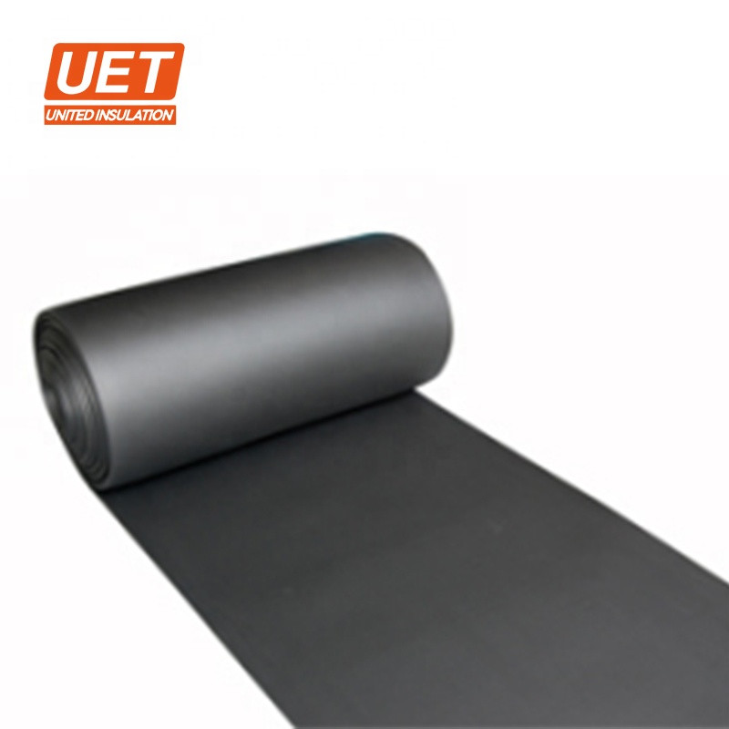 Buy Elastomeric Foam Rubber Sheet With Alum Foil 10m Length Rubber Foam ...