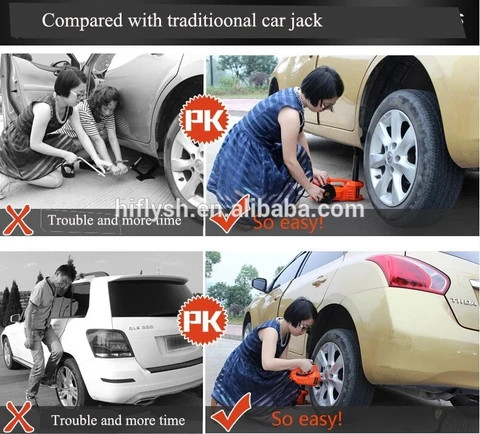 Buy Electric Car Jack 3 Ton 12v Car Scissor Jack For Car Sedan And Suv ...