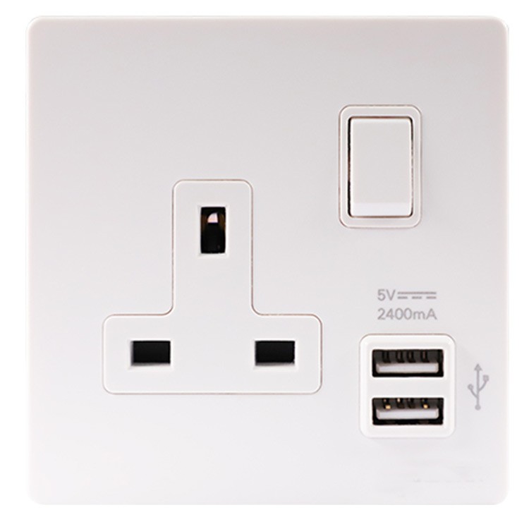 Buy Electrical Cooker Switches Control Unit Switch With 13a Socket ...