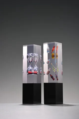 Buy Epoxy Trophy Custom Placed Inside Metal Medals Floating Feel Custom ...